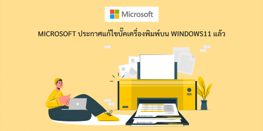 Microsoft ประกาศแก้ไขบั๊คเครื่องพิมพ์บน Windows11 แล้ว | Blog | Mail Master | Email Hosting ...