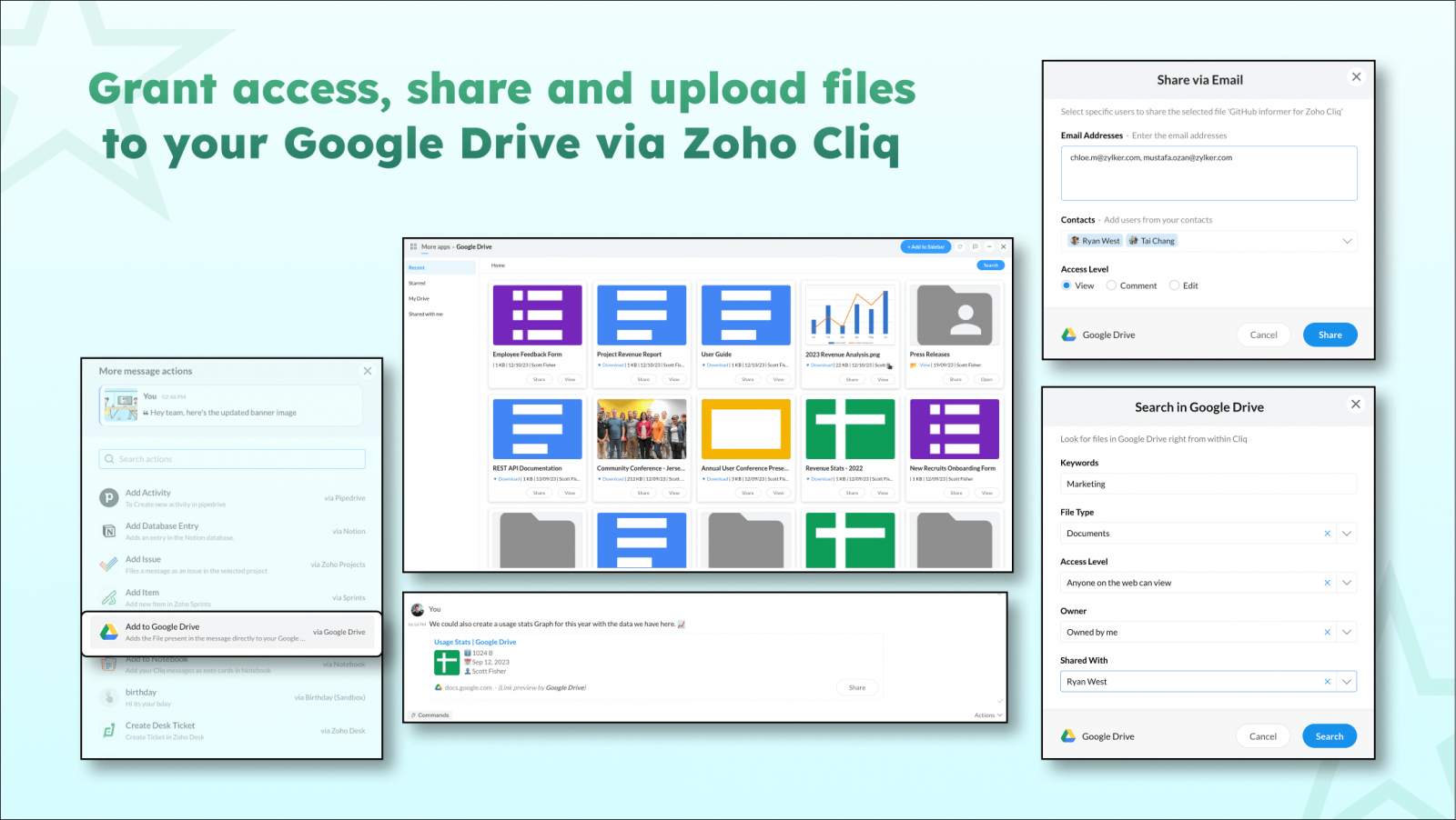 10 ฟีเจอร์เด็ด Zoho Cliq ยกระดับการสื่อสารองค์กรให้เหนือชั้น | Blog | Mail Master | Email ...