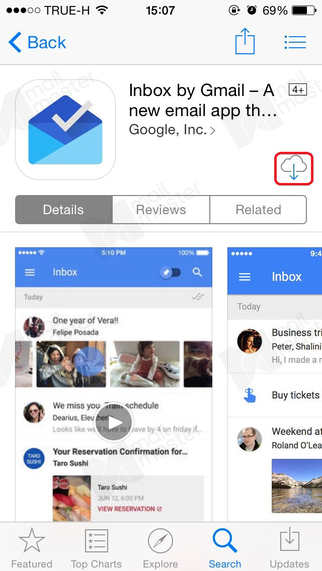 iOS Inbox By Gmail App | Blog | Mail Master | Email Hosting , อีเมล บริษัท , อีเมลธุรกิจ , Email ...