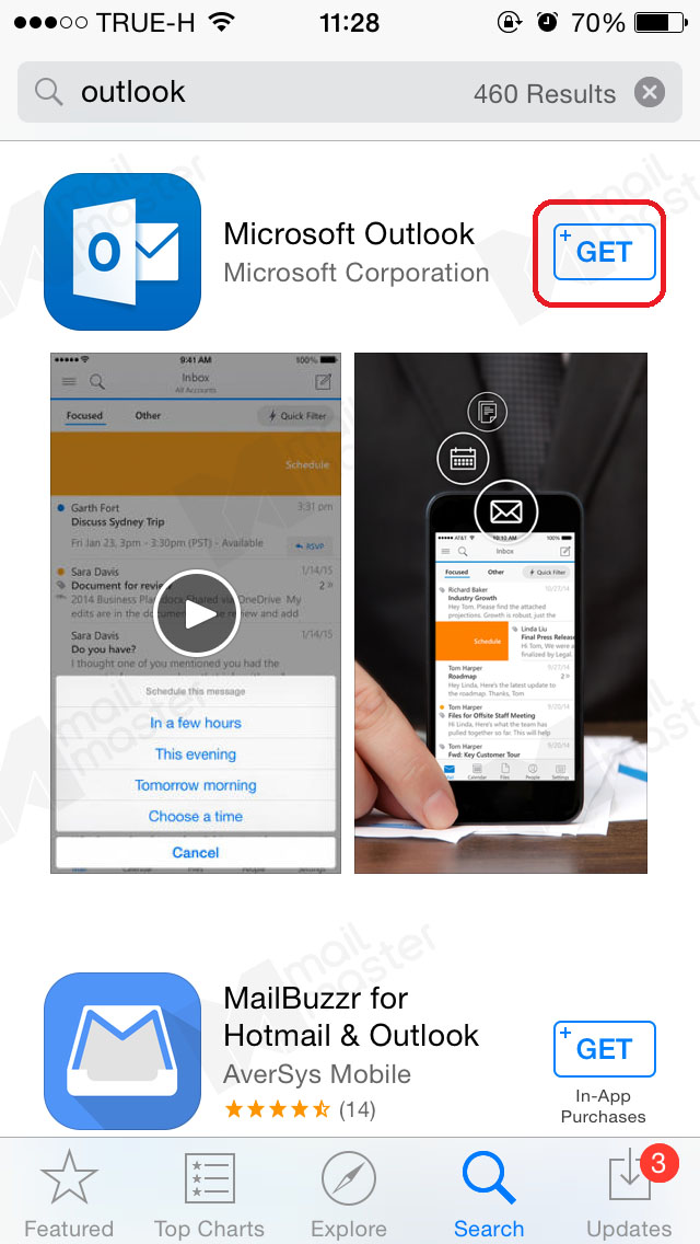 iOS Microsoft Outlook App | Blog | Mail Master | Email Hosting , อีเมล บริษัท , อีเมลธุรกิจ ...