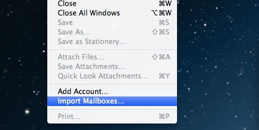Mac OS วิธี Import Email ใน Mail App | Blog | Mail Master | Email ...